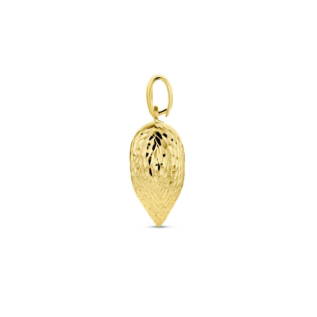 Van der Kooij Collection - pendant heart diamond-plated 27 mm 3 micron ...